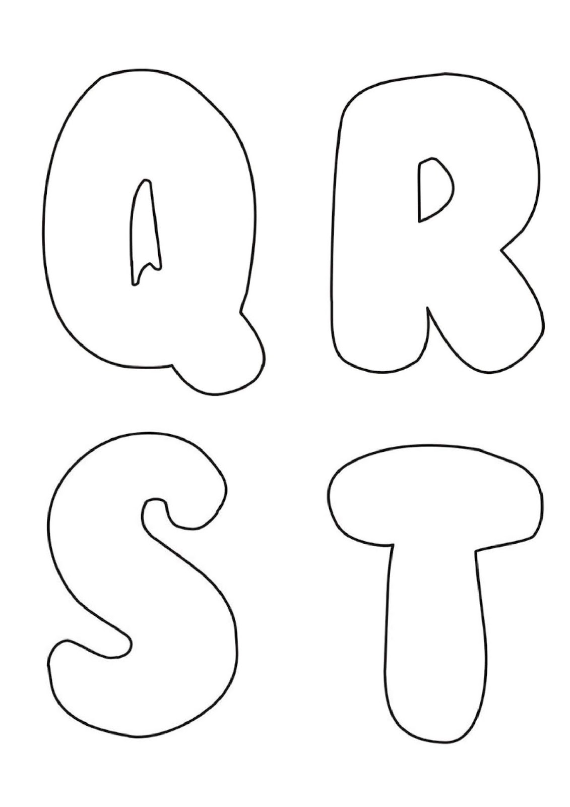 Abc - Letras Do Alfabeto Para Imprimir: 60 Moldes Do Alfabeto Lindos