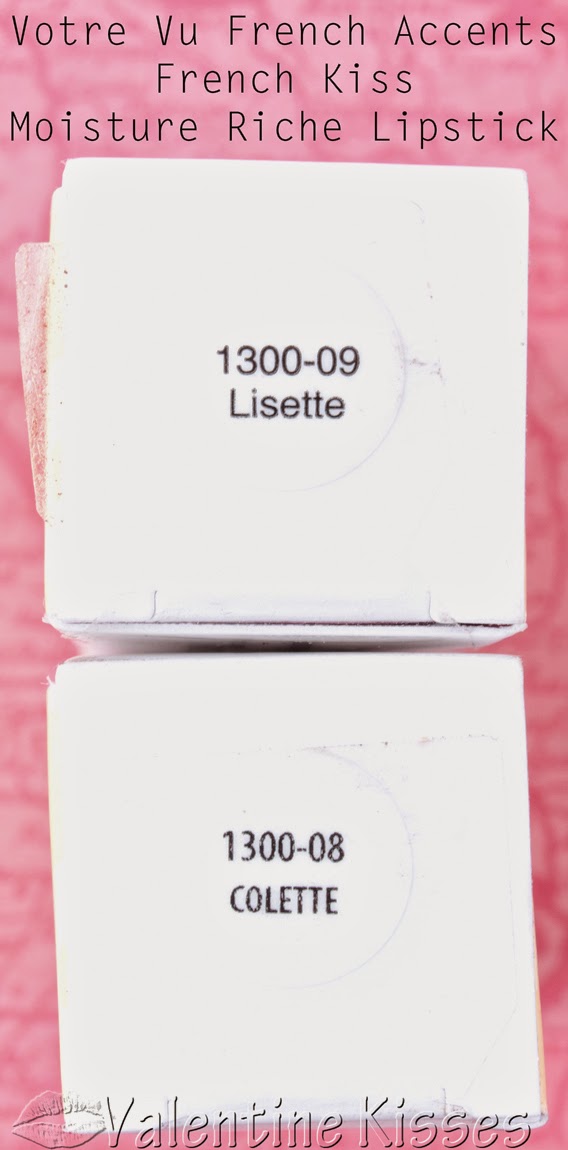 Valentine Kisses: Votre Vu - French Kiss Moisture Riche Lipsticks ...