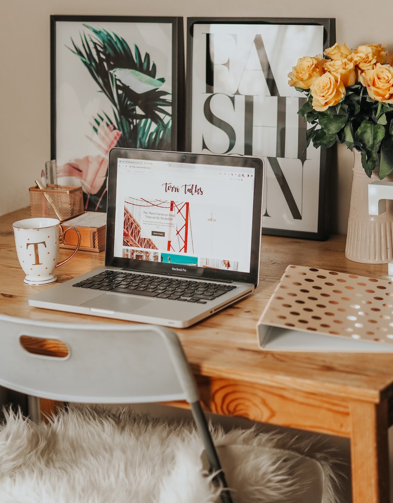 Why It's Important to Personalise Your Workspace | Terri Talks