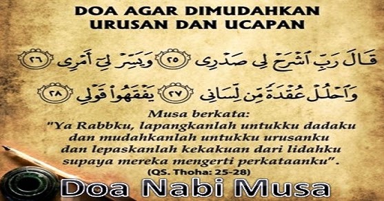 Subhanallah...!!! Inilah Doa Agar Dilancarkan Segala Urusan dan Ucapan ...