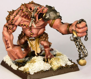 Target: Skaven Muscle: A finished rat ogre