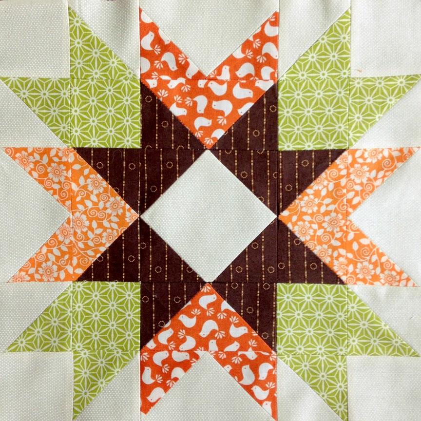 12squared: Cindy's Thanksgiving Quilt Block Tutorial