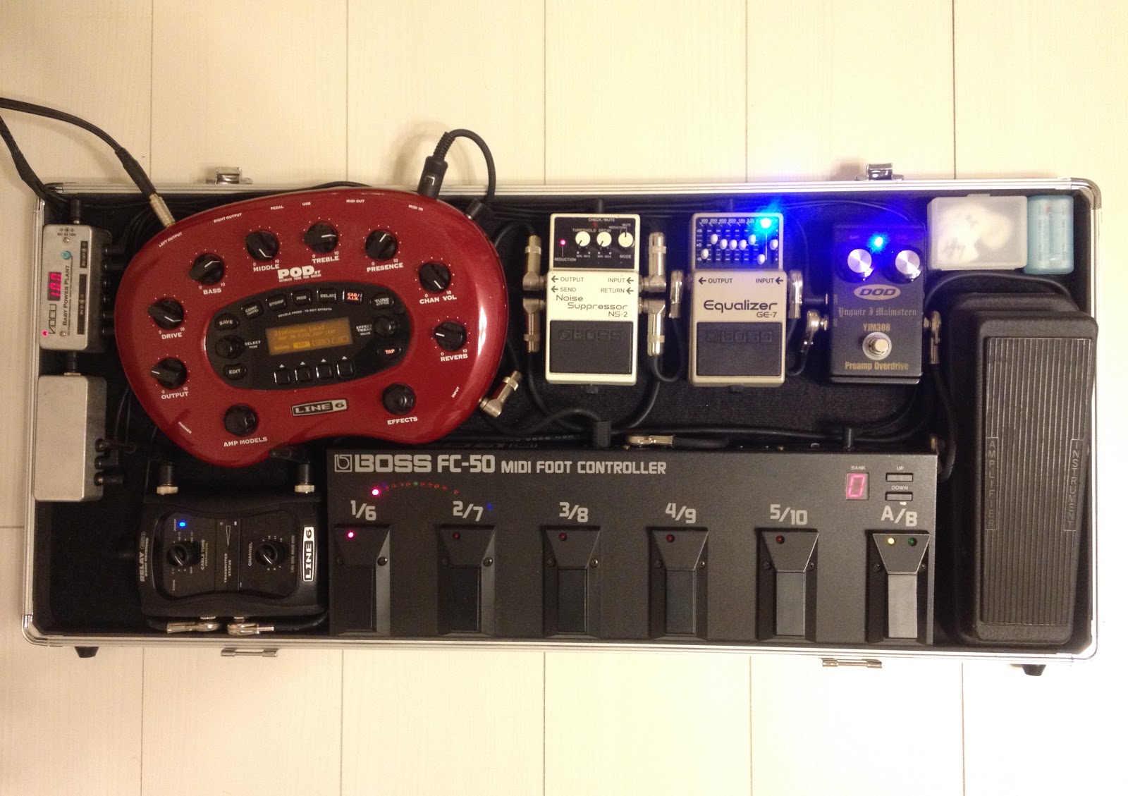 MIDI フットコントローラー BOSS FC-50 のモディファイ | Days of Guitar