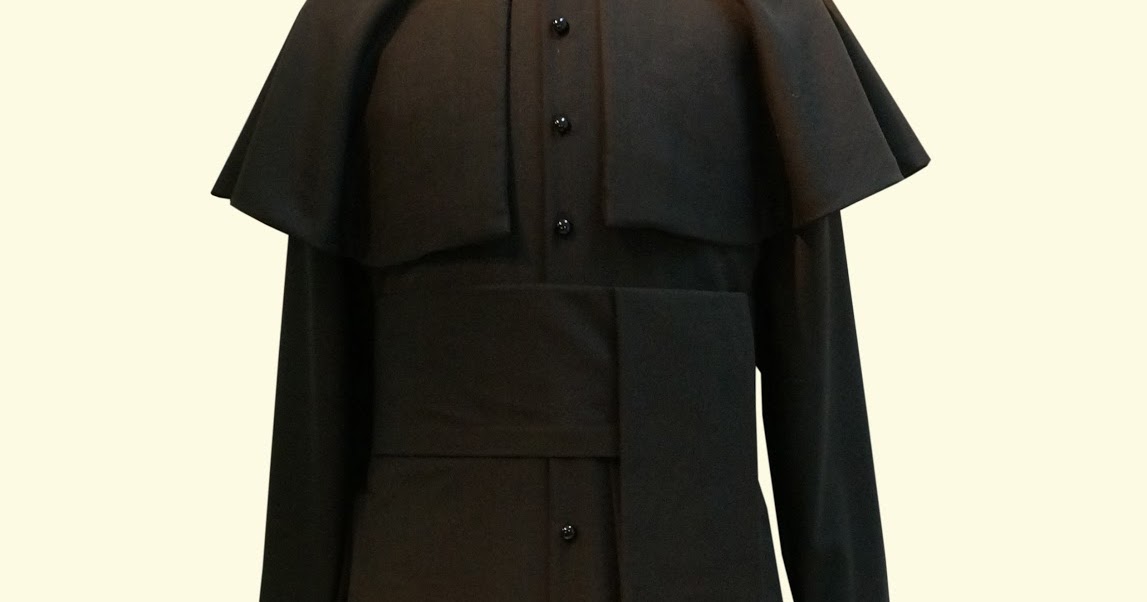 Full Soutane Cassock - With Shouder Cape