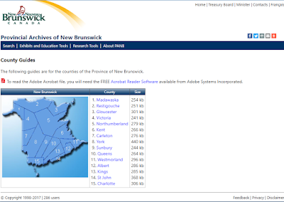 Finding Your Canadian Story: New Brunswick Ancestors: A Look at the ...
