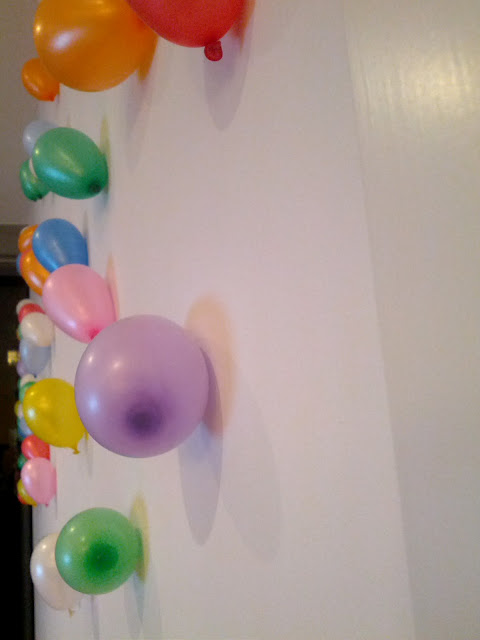 Every Life, Every Fun: Water Balloons Hung with Static from My Head for ...
