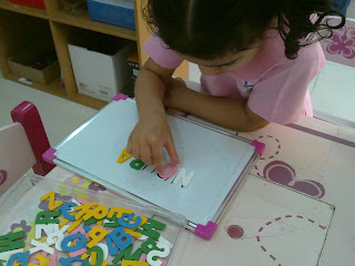 teacher weena: Learning The Letters Of Our Names