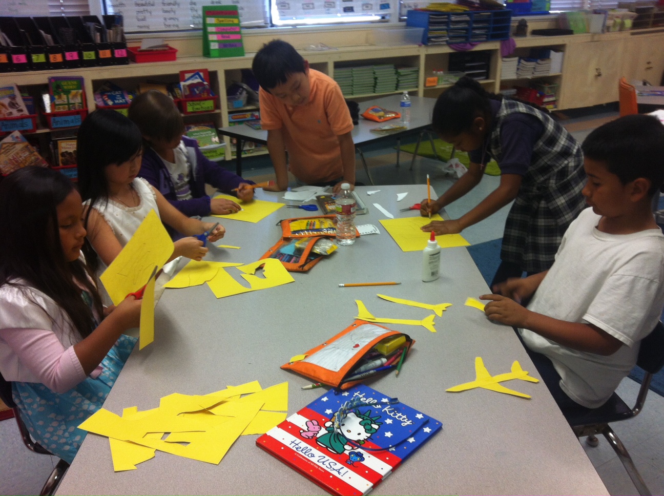 Miss Grey's Second Grade Classroom: Airplane Assembly Line