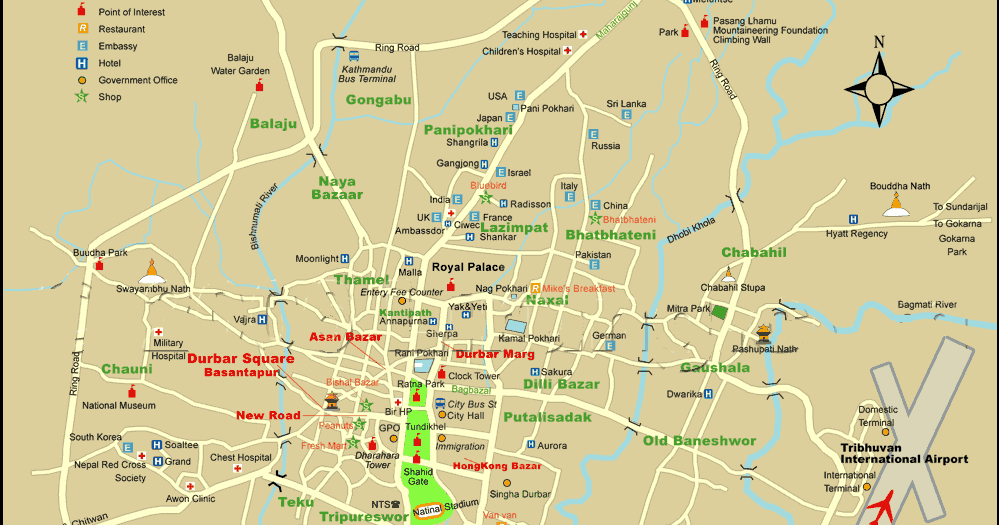 MAP ~ HISTORICAL PLACE