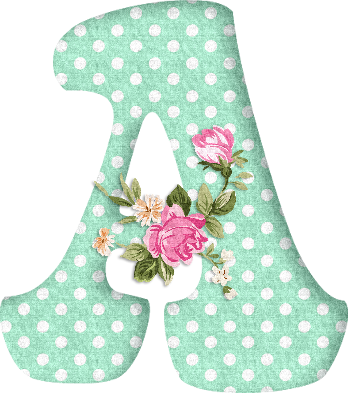 Kit de alfabeto super delicado para vocês criarem convites, tags ...