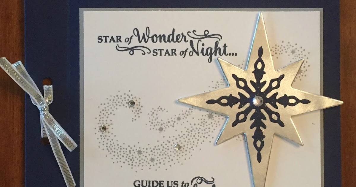 Stampin' in the Sand: Card: Star of Wonder Book Binding Style