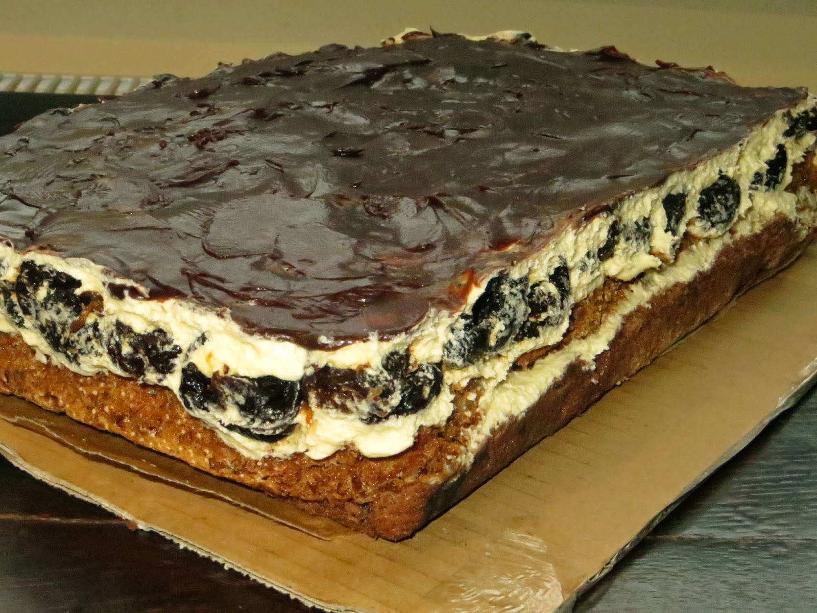 Domowe ciasta i obiady: Ciasto Łącki przekładaniec