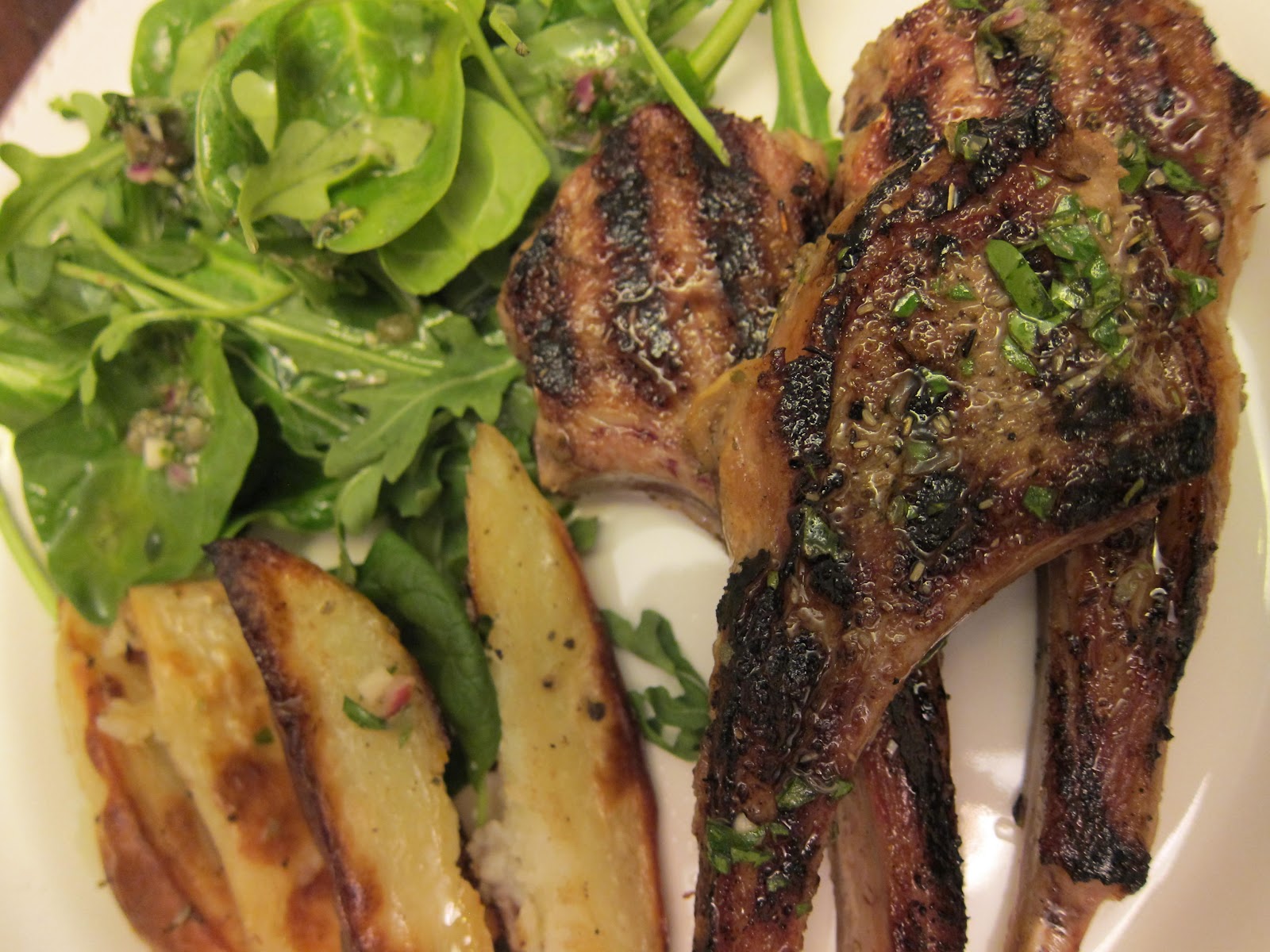Weekday Gourmet: Restaurant (Re)creation: Kokkari's Grilled Lamb Chops ...