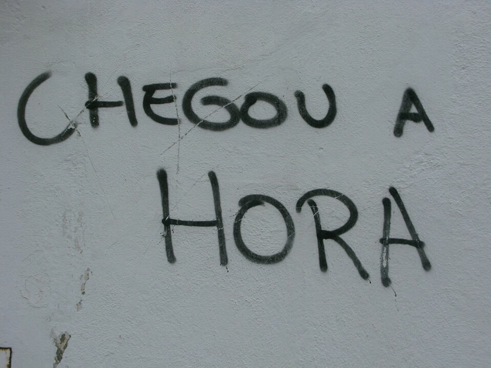 Ao pé da Raia: Chegou a hora