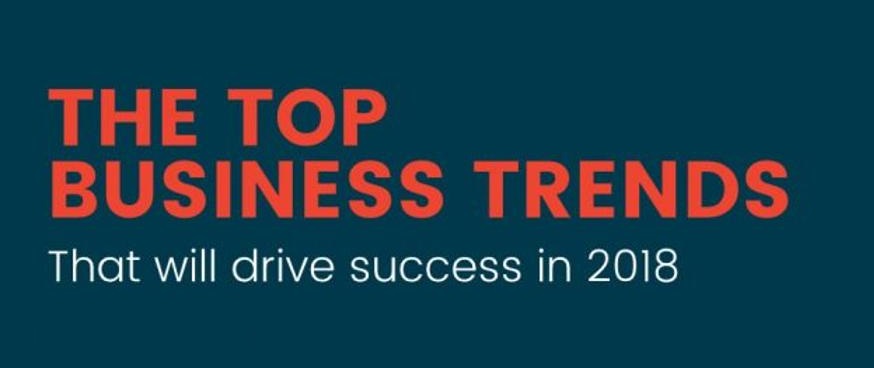 The Top Business Trends That Will Drive Success in 2018 - #infographic ...