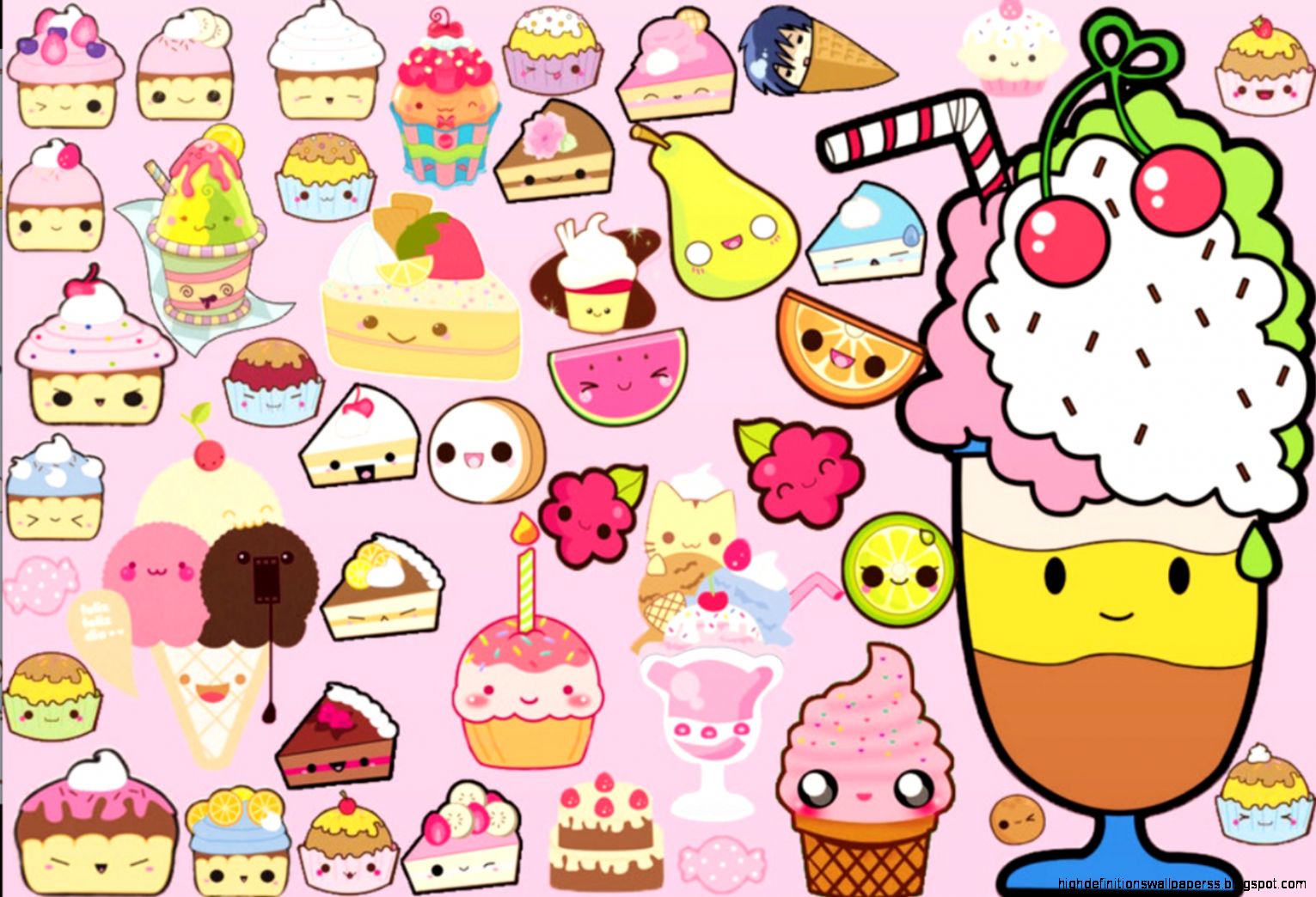 Cute Kawaii Artwork Wallpaper High Definitions Wallpapers