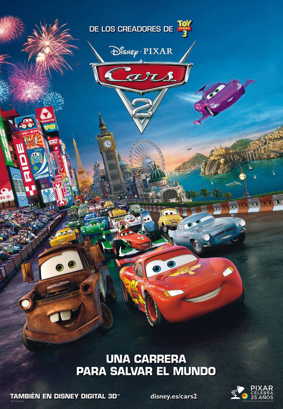 ClasicosCineyTV: Cars 2 [DVDRIP][Latino][2011]