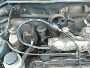 Lunar auto engine diagnostics: exhaust pulse test