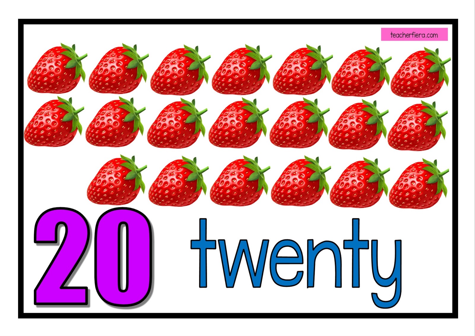 teacherfiera.com: VISUAL AIDS FOR YEAR 1 UNIT 14 -KNOW YOUR NUMBERS ...