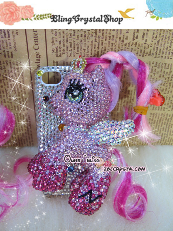 My little pony iphone case ,My little pony Samsung case ,with Swarovski ...