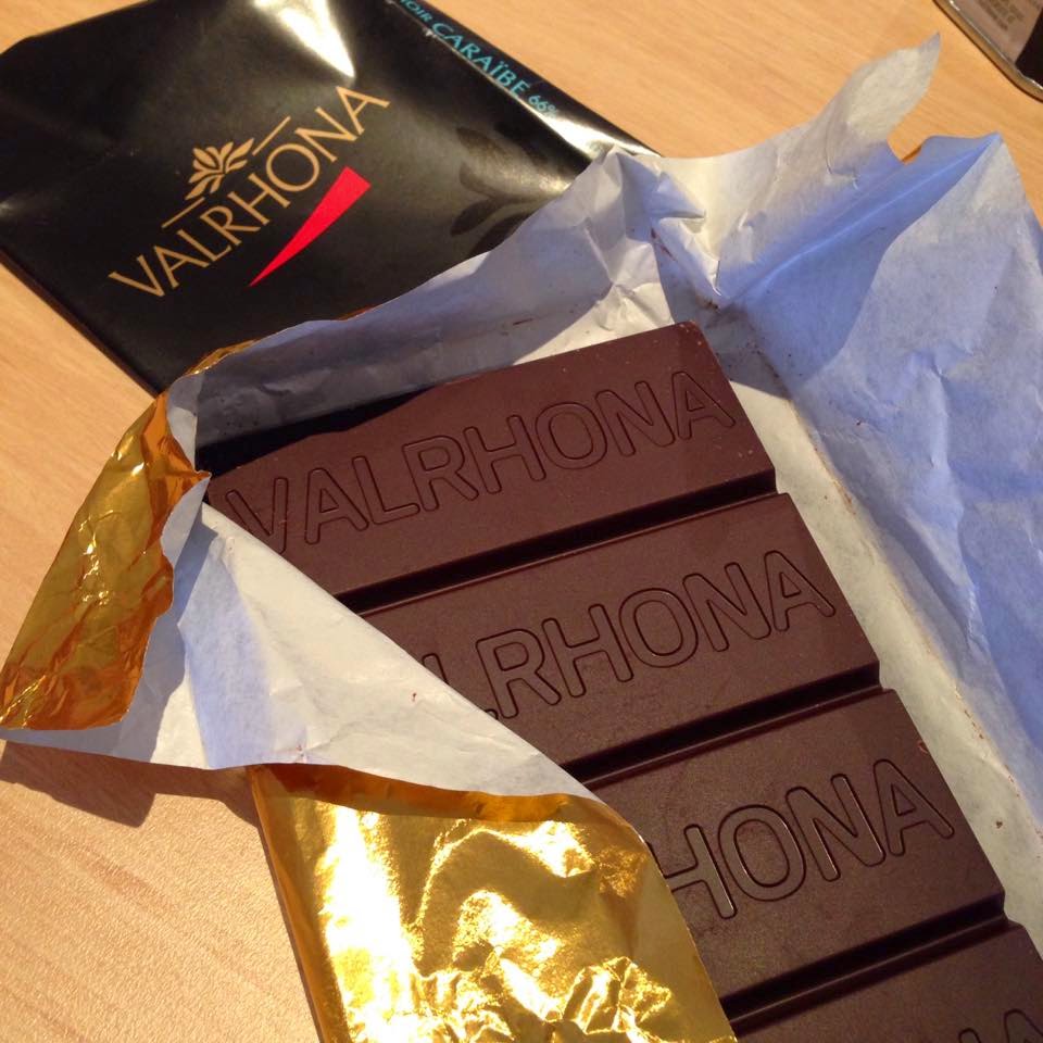 Valrhona Chocolate Orbit Cake Recipe - Chik's Crib