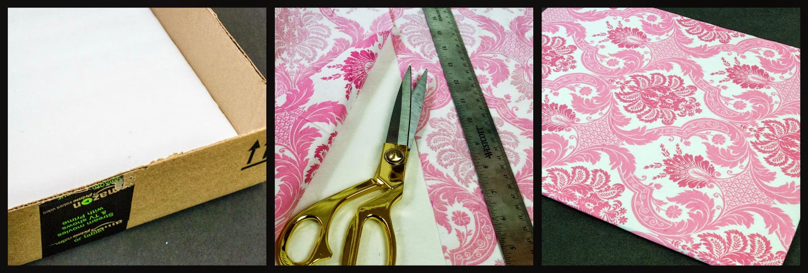 Entertaining Grace: DIY Fabric Covered Storage Boxes