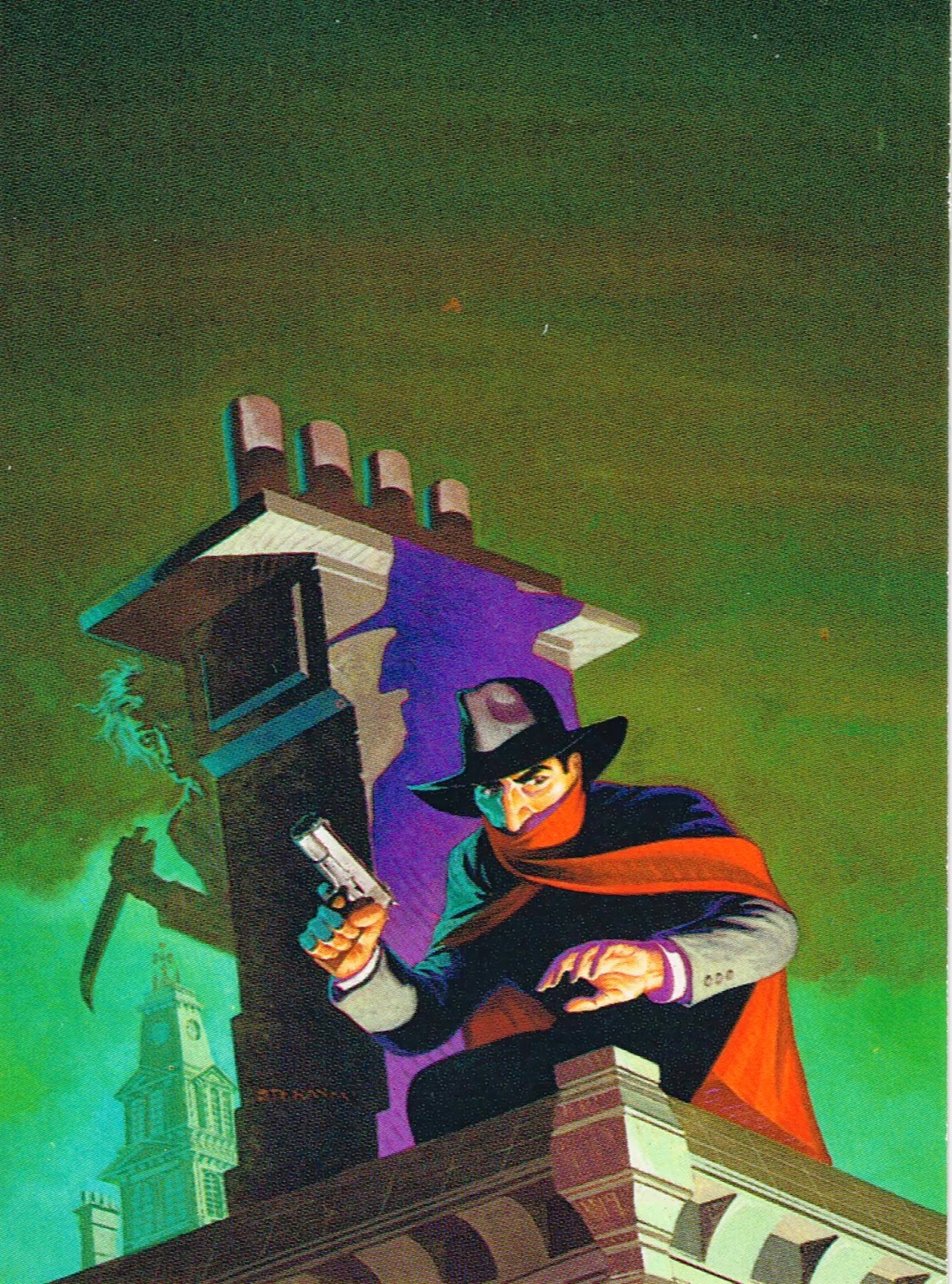Cap'n's Comics: Five Shadow Trading Cards by Jim Steranko