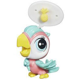 Littlest Pet Shop 3-pack Scenery Loro Perroquet (#87) Pet | LPS Merch