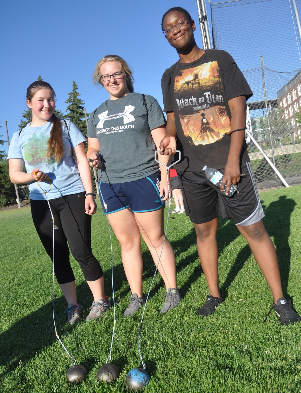 PULLMAN :: Cup of the Palouse: Comets Track Club hammer throw practice ...