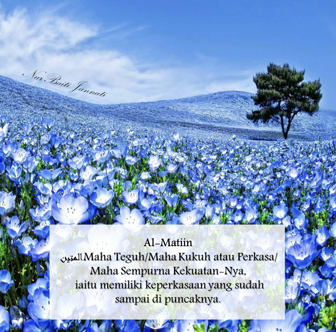 Keindahan Nama-Nama Allah SWT... Allah berfirman; Dan berserahlah ...