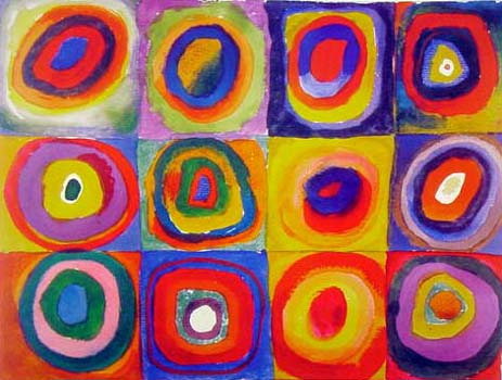 Emerson Art Talks: Squares with Concentric Circles