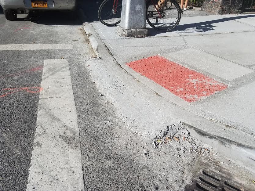 EV Grieve: [Updated] Curb your enthusiasm: Sidewalk work prompts questions