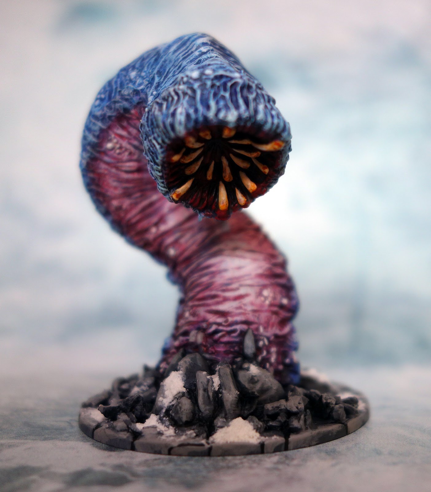 Gibbering Madness: FROSTGRAVE - Some Demons and a Giant Worm...