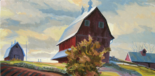 Grant Wood and Me Down on the Farm