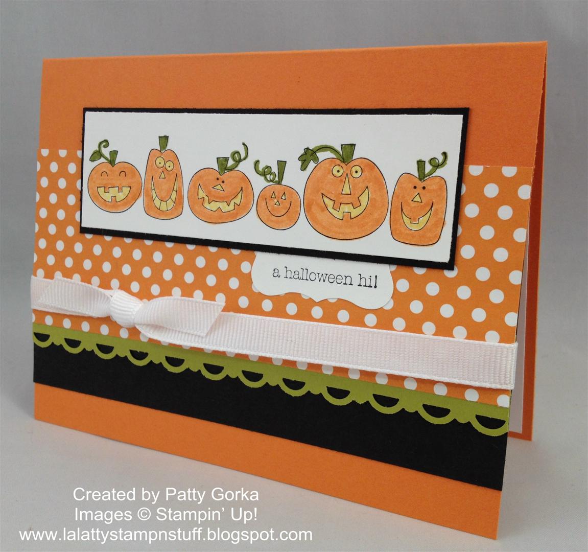 LaLatty Stamp 'N Stuff: Pumpkin Cards
