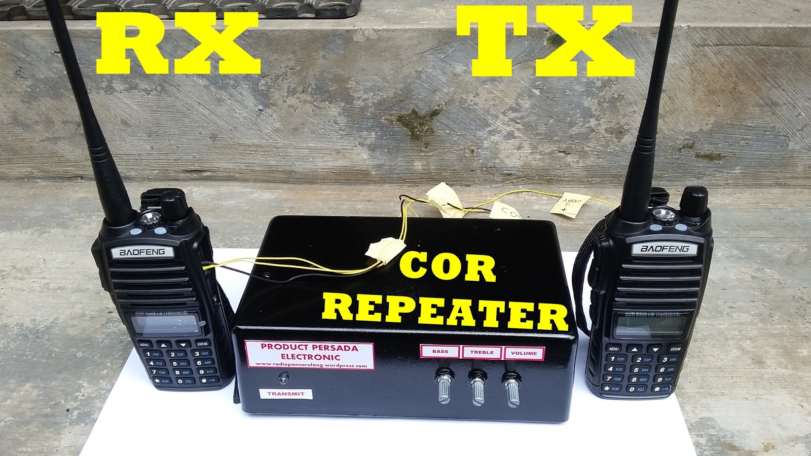 REPEATER HT VHF: RANGKAIAN SKEMA COR REPEATER HT/ RPU VHF/UHF