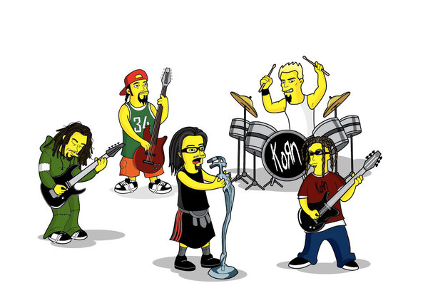 Rock N' Route: THE SIMPSONS ROCK´N ROUTE-METAL