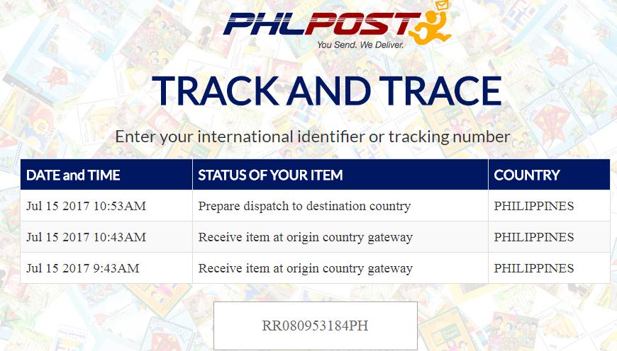 My Philpost Experience 2017