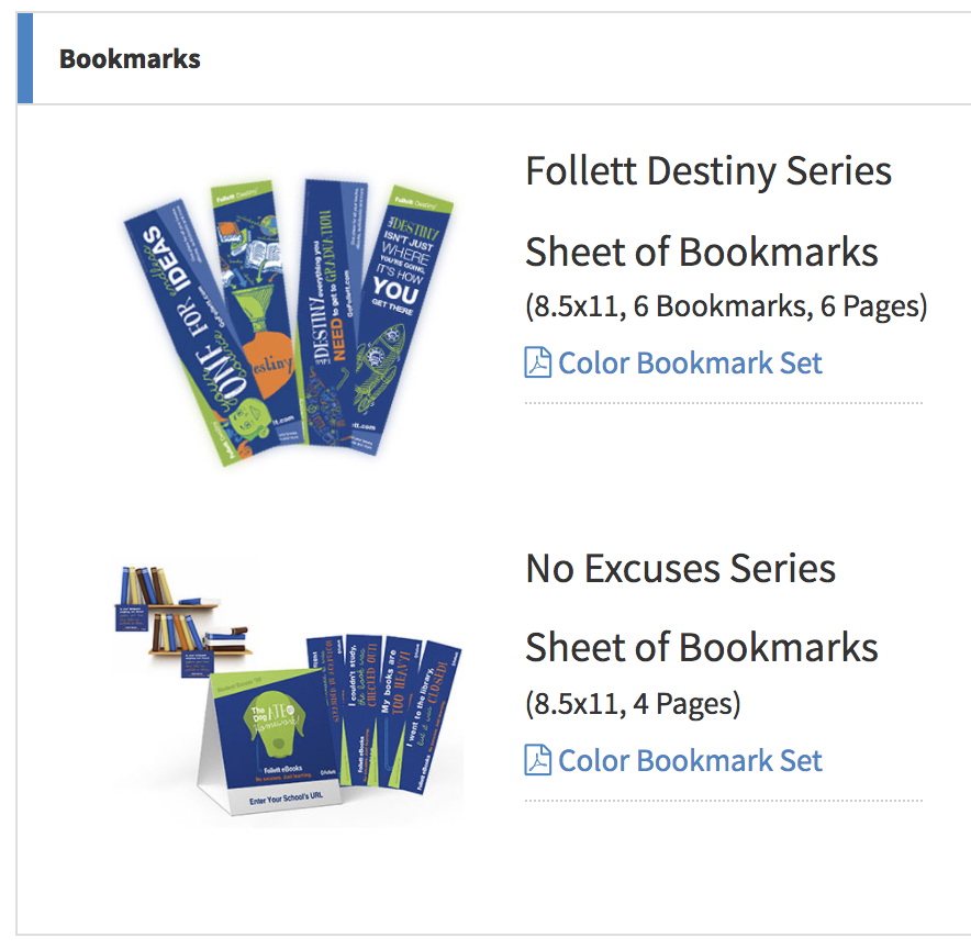 The Library Voice: 10 Easy Ways To Promote eBooks and eResources Within Destiny!