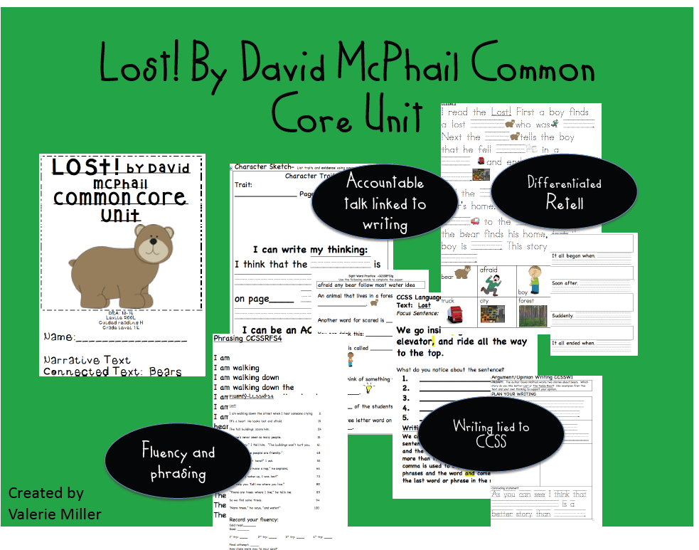 Valerie Miller -CCSS Collaboration: New Common Core Literature Unit