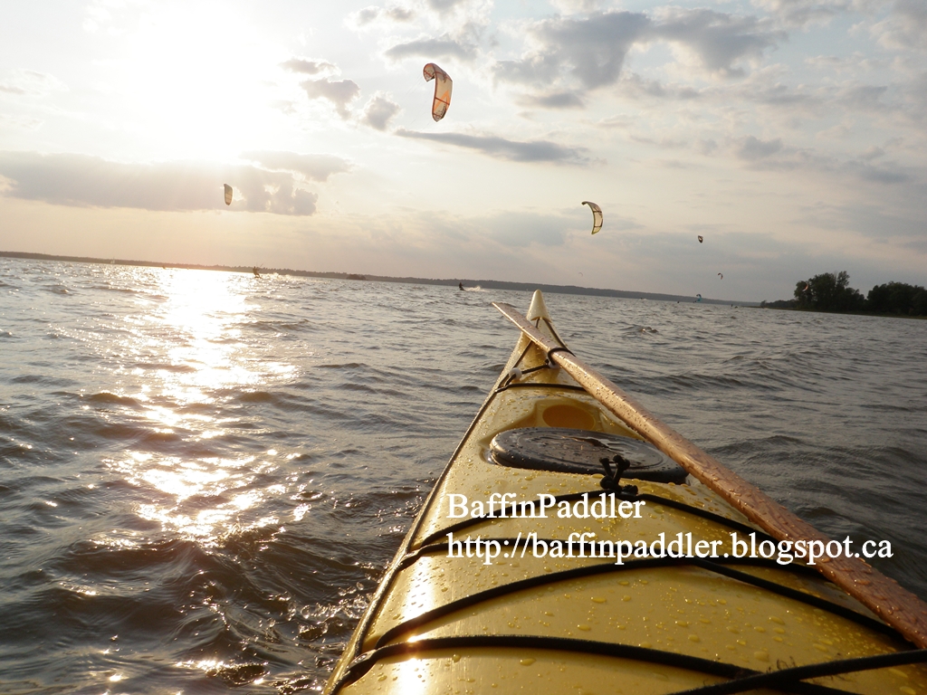 Air Adventurous: Kayaking with kite surfers