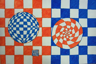 The Lost Sock : Op Art