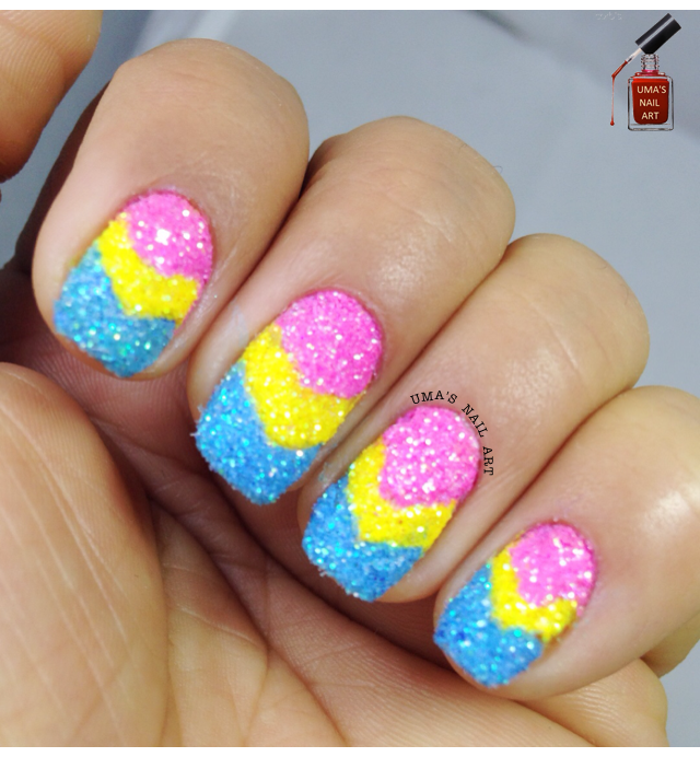 Holi (Gulal) Nails...