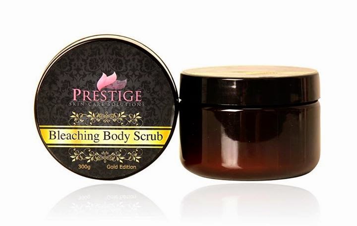 Prestige International: Bleaching Body Scrubs