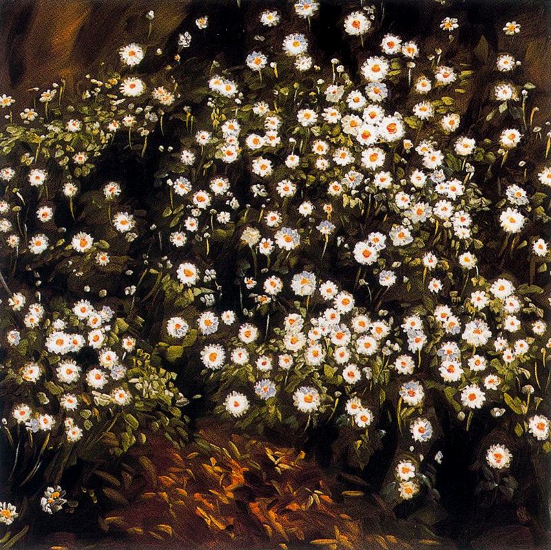 Painting of Lisa Milroy artist, Lisa Milroy paintings