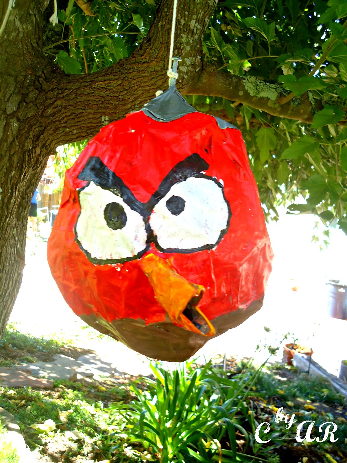 Creations by Alisha Rose: Crafty Time: Pinatas - Angry Birds