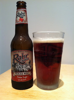 The Best Beer Blog: Rahr & Sons Texas Red