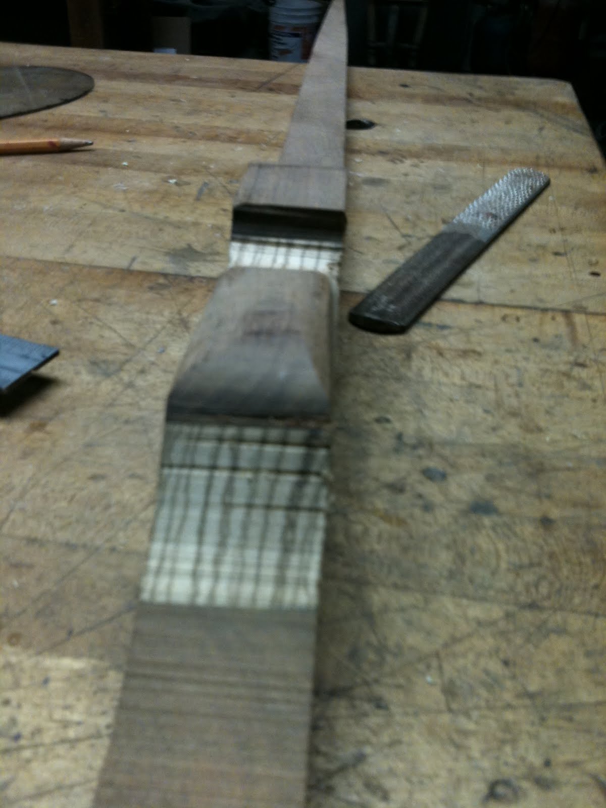 Adventure of the week!: Hickory backed ipe long bow