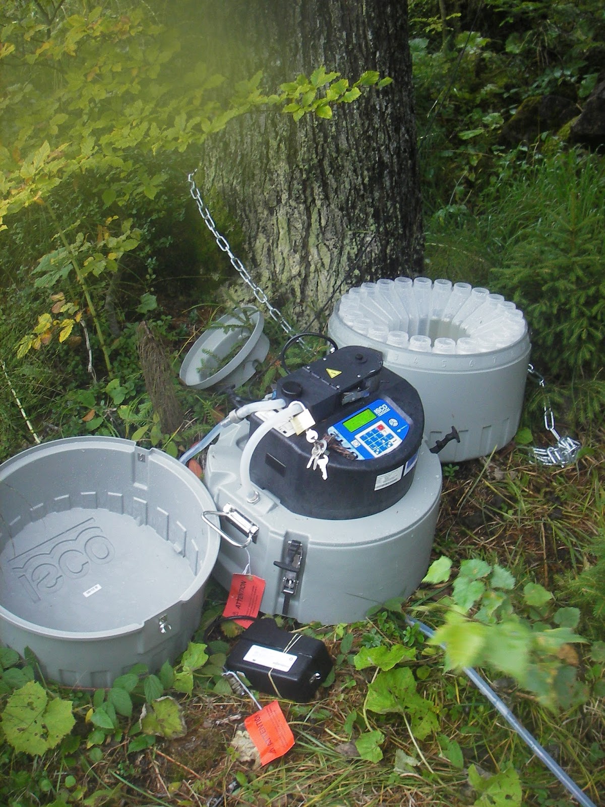 BUCKETS OF RAIN 2.0 ...: Automatic samplers and mountaineers ...