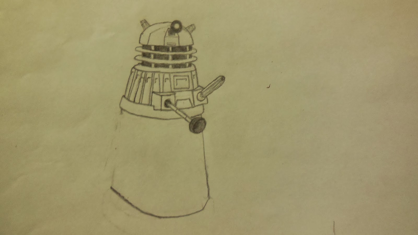 Learn to Draw Absolutely Fantastic Pictures: How to Draw a Dalek